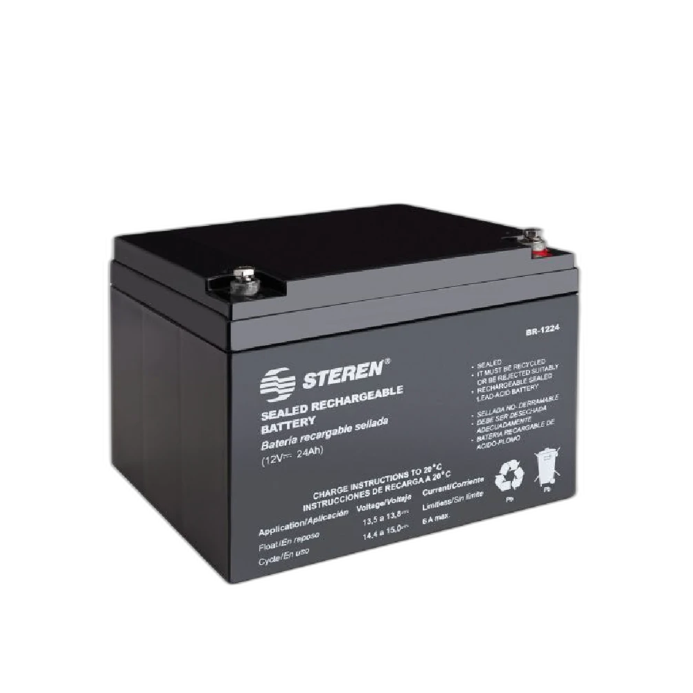 Bateria Recargable Sellada 12V 24AH 12V 24AH - Cormanix
