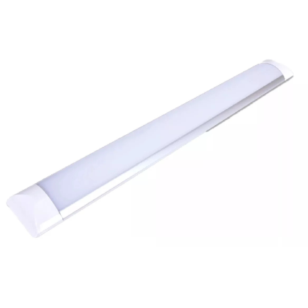 Regleta LED Sobreponer Mica Transparente Luz Blanca 25w 60CM - Cormanix