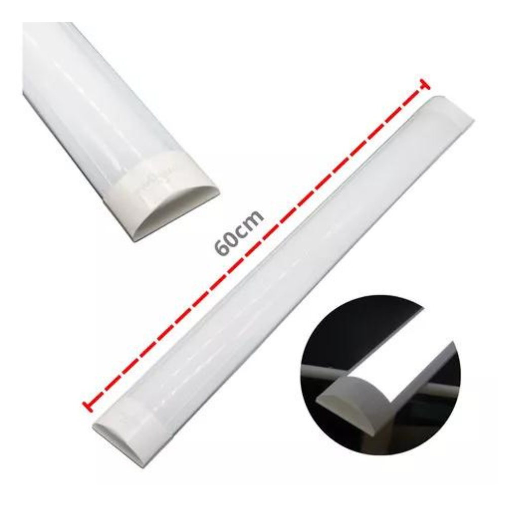 Luminario Regleta 18 W De Sobreponer Led 60 cm - Cormanix